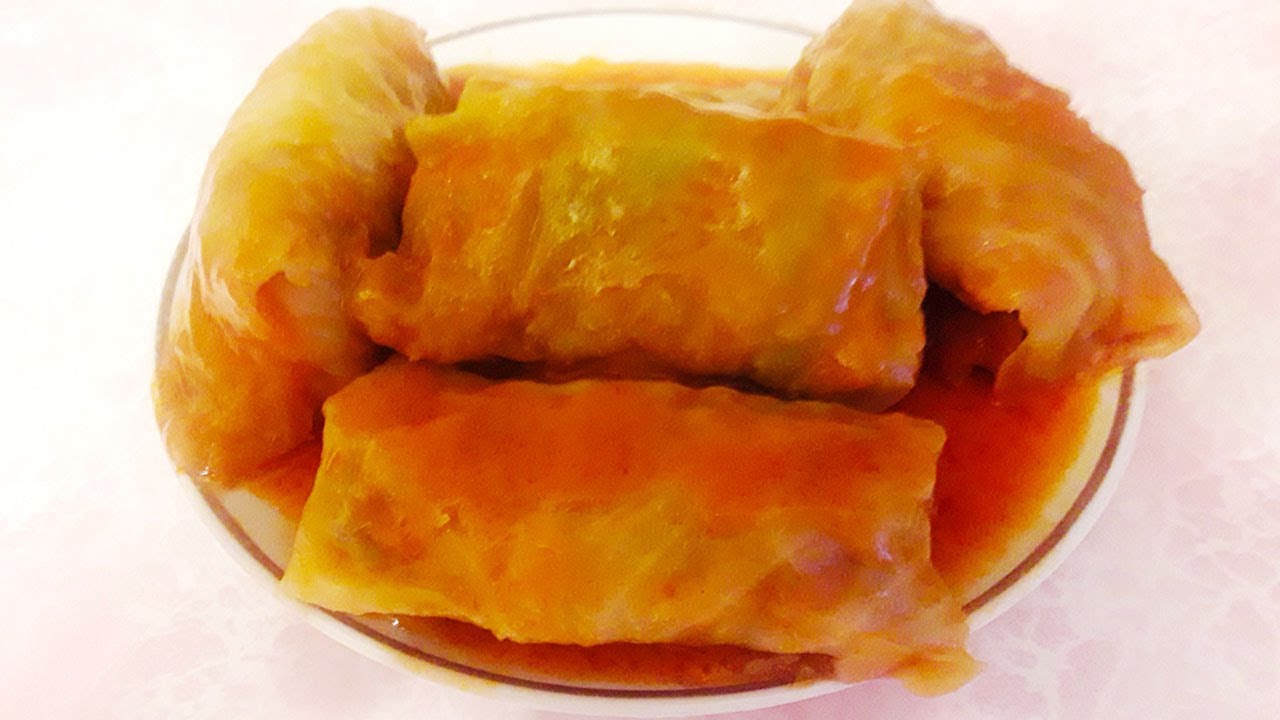 Как приготовить домашние ОЧЕНЬ вкусные ГОЛУБЦЫ с мясным фаршем и томатным соусом.mp4