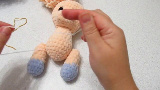 МК "Единорог". Часть 2. Ручки, ножки, ушки, рожек