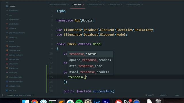 08.5- casting the check model properties