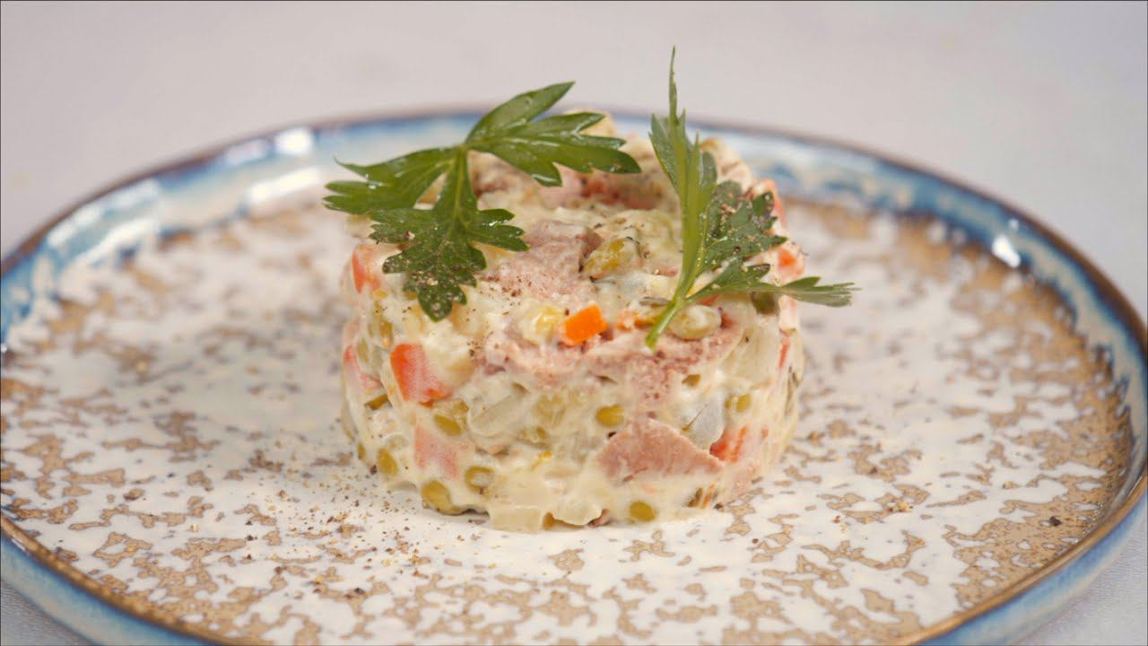 Оливье с Hi Beef фаршем