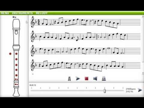 Настройка программы "Свирелька"