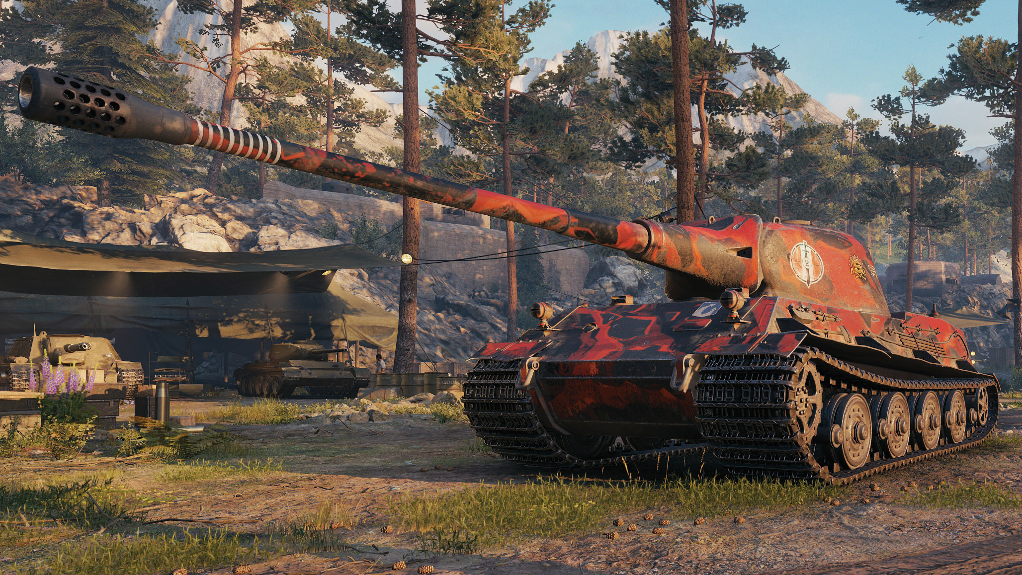 Löwe - World of Tanks - 4K UHD - Мастер - Химмельсдорф