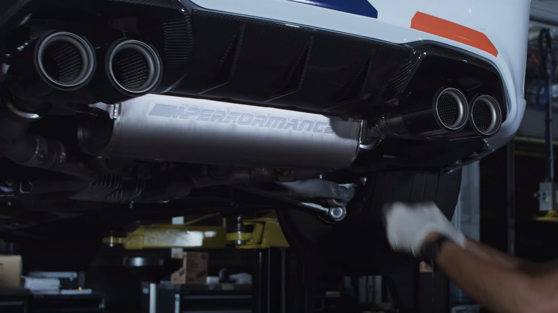 Титановый выхлоп для BMW M2 Competition #SHORTS