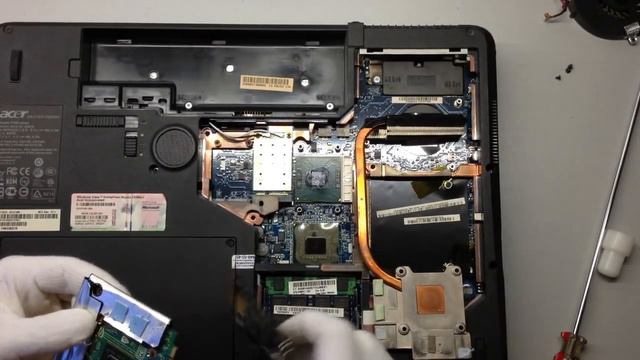 Замена видеокарты на ноутбуке