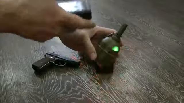 Игровой девайс: Лазертаг-граната (2-х вариант)