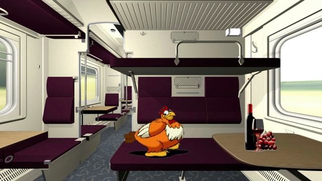 Басня Однажды в поезде