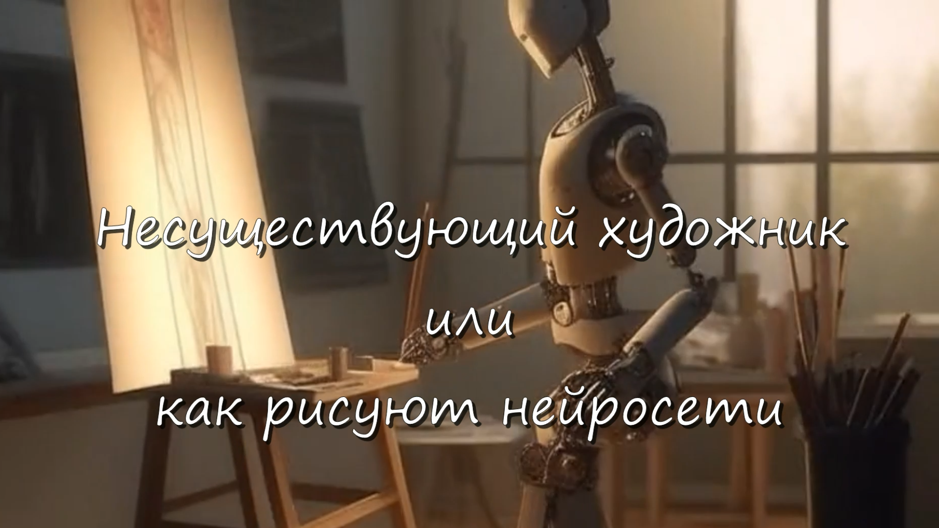 Несуществующий художник или как рисуют нейросети