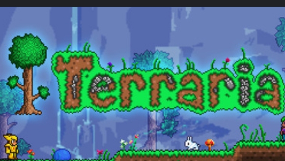 играю в террарию #2  нашел посох зяблика