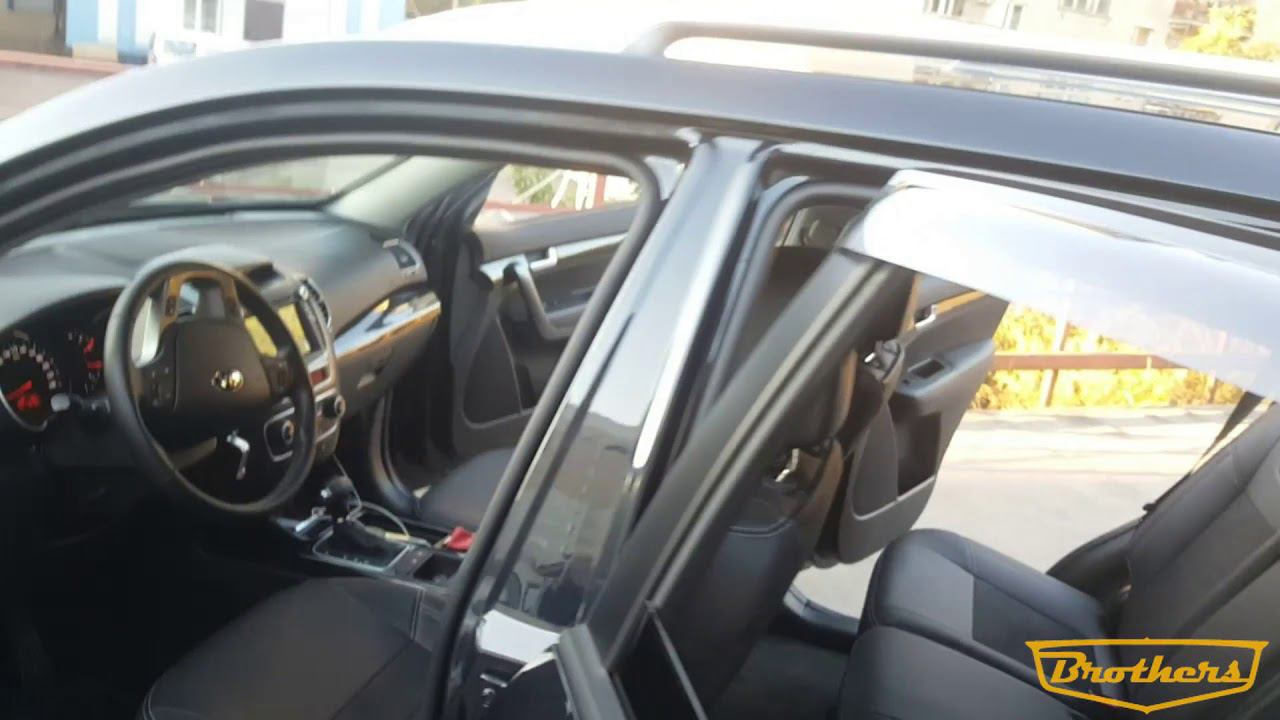 Авточехлы для Kia Sorento 2, (2009 - 2015) г. в.  Алькантара!