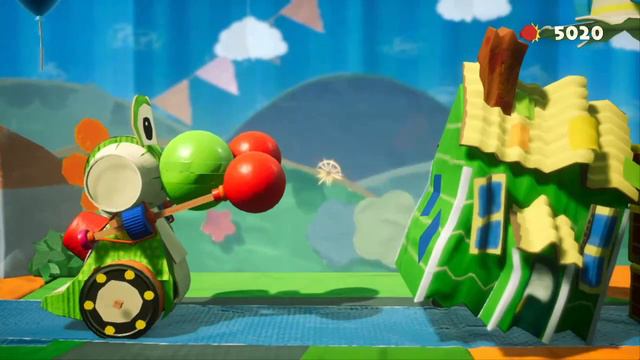 Огромный Йоши избивает окружение