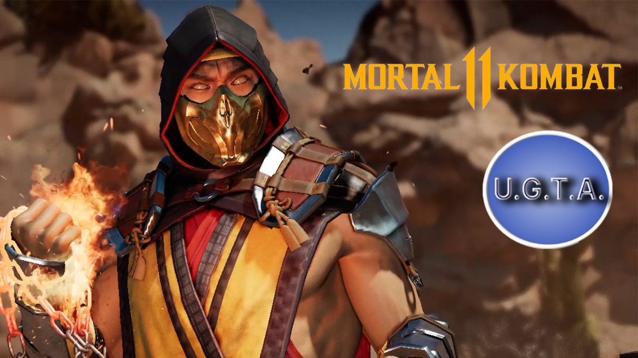 Mortal Kombat 11 the fight : Scorpio vs Raiden. MK 11