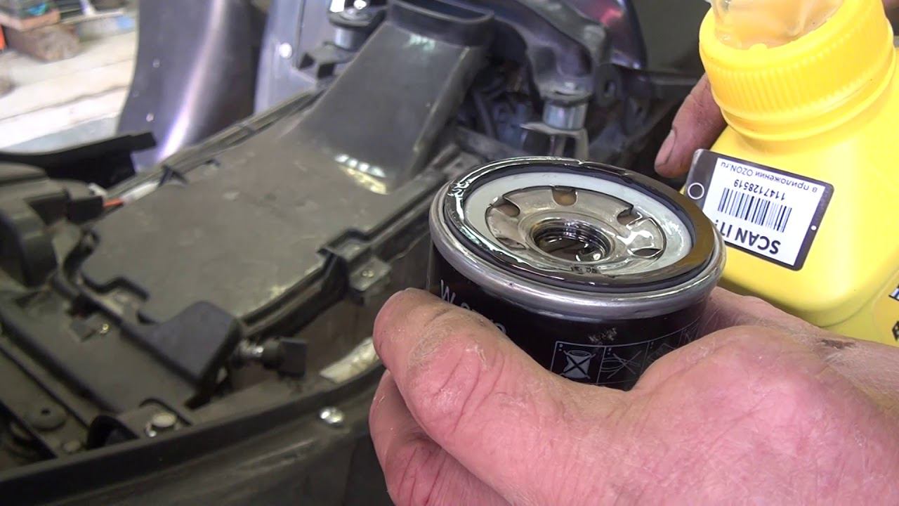 Замена масла в  двигателе квадроцикла Stels 600Y Leopard