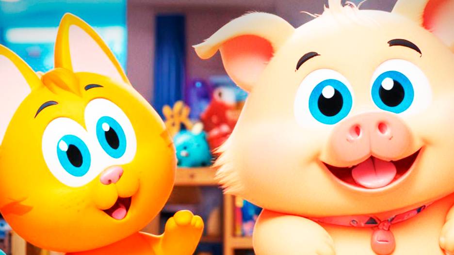 Котенок Кордэ и друзья: Игры на детской площадке | Мультики и развлечения для детей