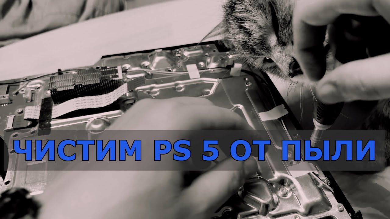 КАК ПОЧИСТИТЬ PLAYSTATION 5 ДОМА?