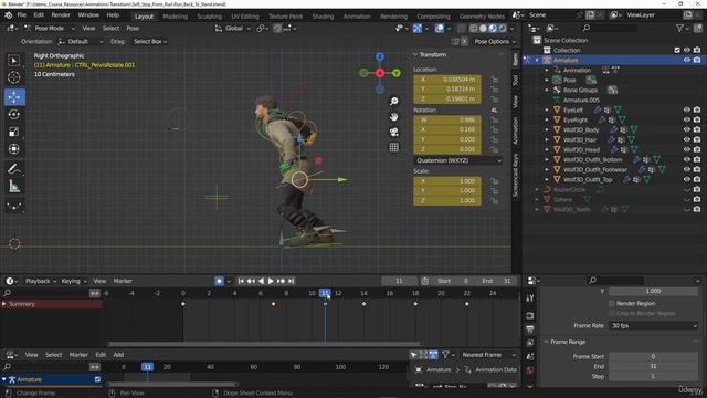 5. Creating the run back to stand soft stop