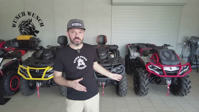 Топ-3 литровых квадроциклов BRP. Can-Am Outlander XTP / LTD / XMR - какой выбрать?