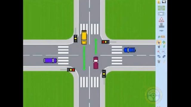 Урок 14. Сигналы светофора