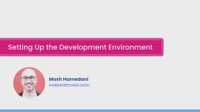 1-4 - Setting Up the Development Environment