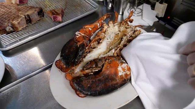 Очень вкусный Лобстер Корейская уличная еда