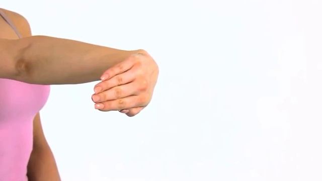 4. Сгибание запястья с внутренней ротацией и удержанием в крайней позиции..