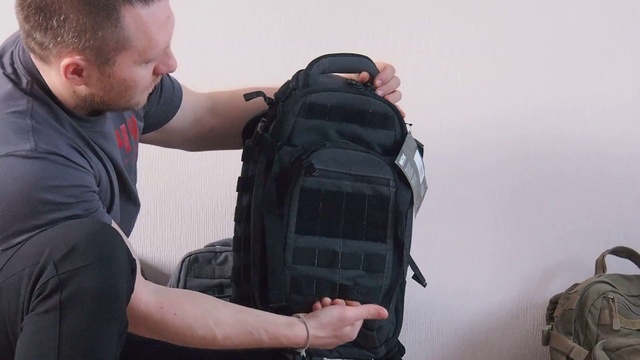 011. «РЮКЗАКИ  И  СУМКИ»  Обзор цветовой палитры рюкзаков 5.11 Tactical.  05.29 мин.