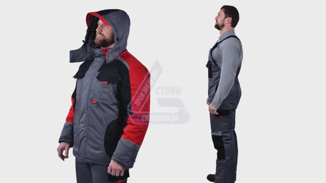 Костюм рабочий зимний «КОС 577» Мега | Спецодежда оптом