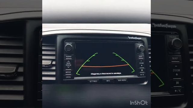 Как глючит парковочная камера Outlander