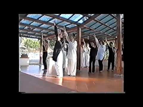 Perfomance of Gurdjieff Sacred Movements, Sicily 2001
