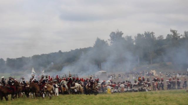 Бородино. Реконструкция сражения за Шевардино.