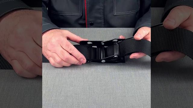 Замок тента с черным покрытием