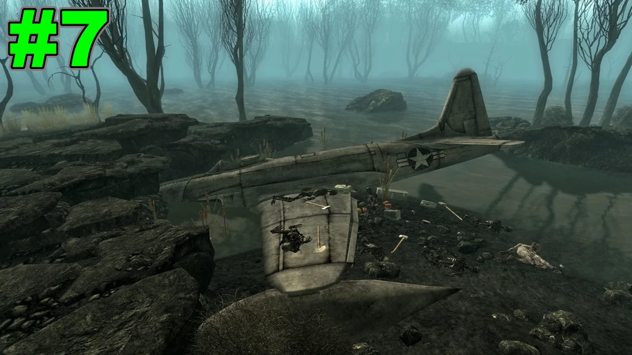 ▶Fallout 3. Пойнт-Лукаут. Место авиакатастрофы. #7