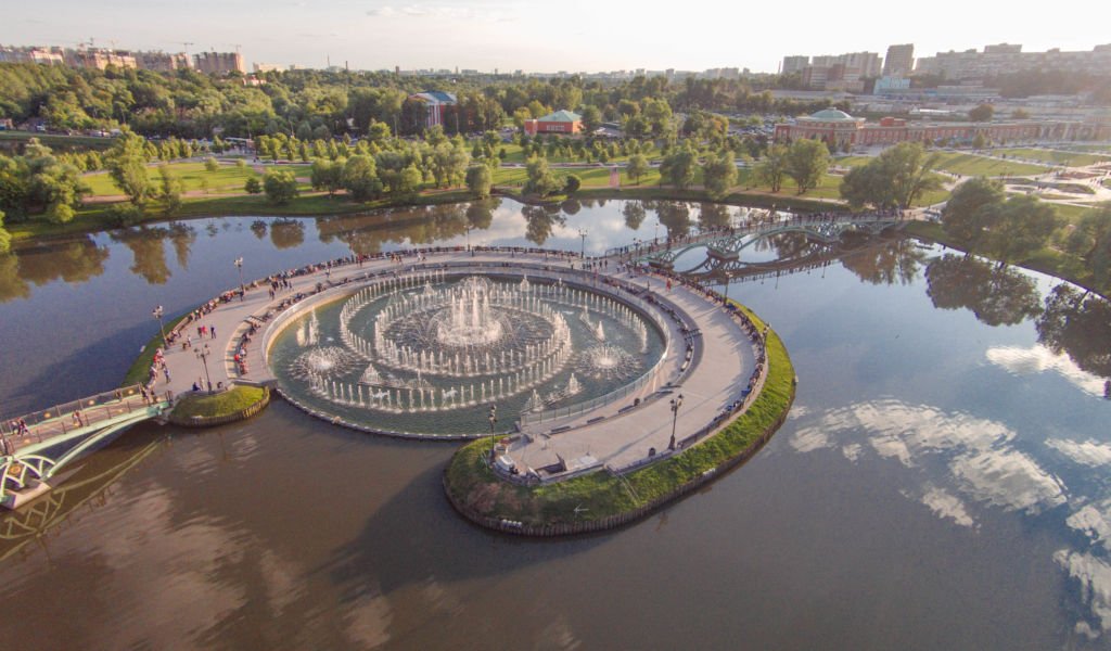 Фонтан в Царицыно