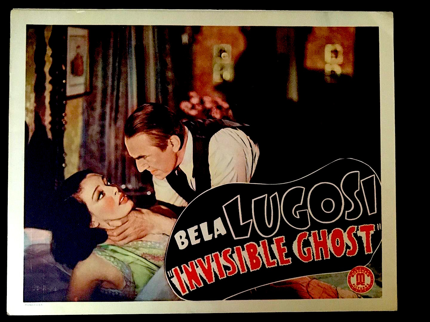 НЕВИДИМЫЙ ПРИЗРАК (1941) ужасы триллер драма криминал