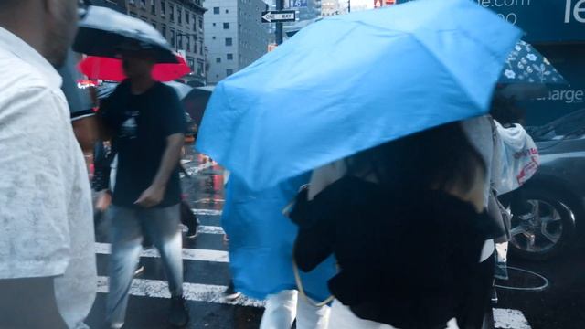 Прогулка под дождем Манхэттен - Успокаивающие звуки