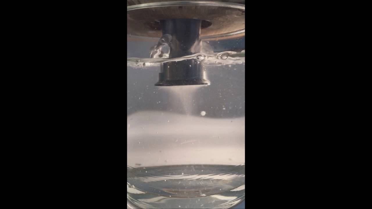 Ультразвуковая кавитация в воде