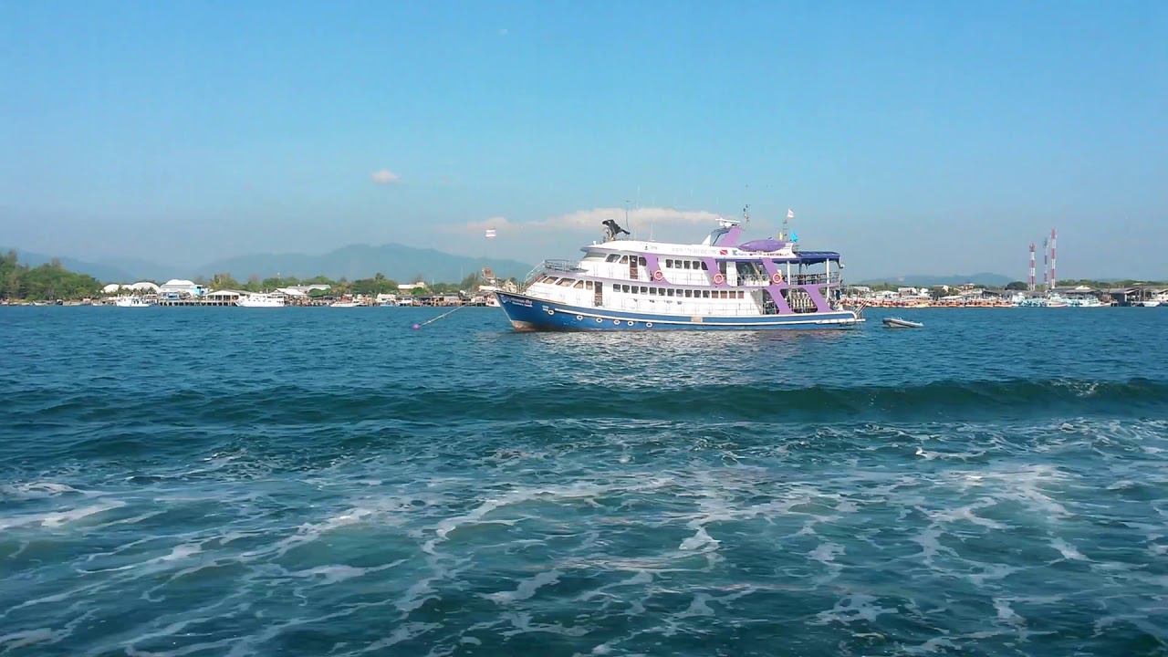 подплываем к порту Тапламу , Тайланд