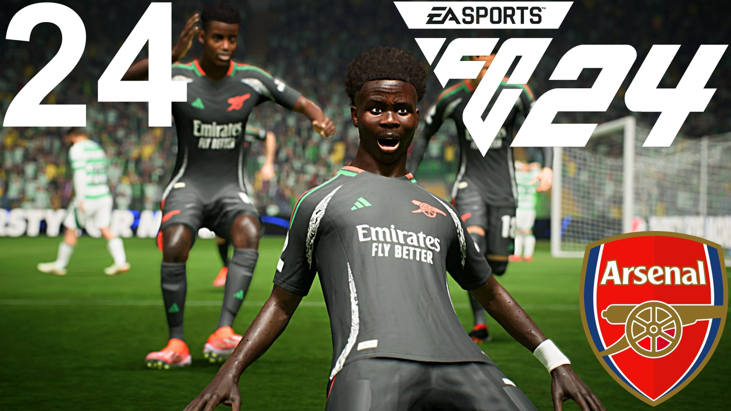 FC 24 КАРЬЕРА ЗА АРСЕНАЛ #24 - ХЕТ-ТРИК САКИ и ЛОНДОНСКОЕ ДЕРБИ С ЧЕЛСИ!!!