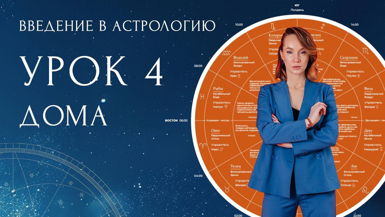 БЕСПЛАТНЫЙ КУРС “ВВЕДЕНИЕ В АСТРОЛОГИЮ” Урок 4: Дома