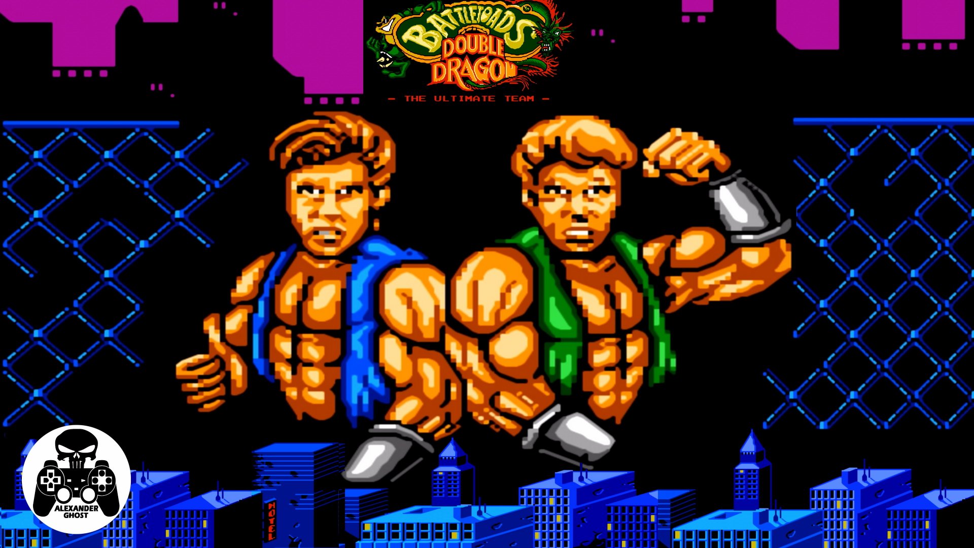 Battletoads & Double Dragon NES/Dendy/Famicom прохождение Billy Lee