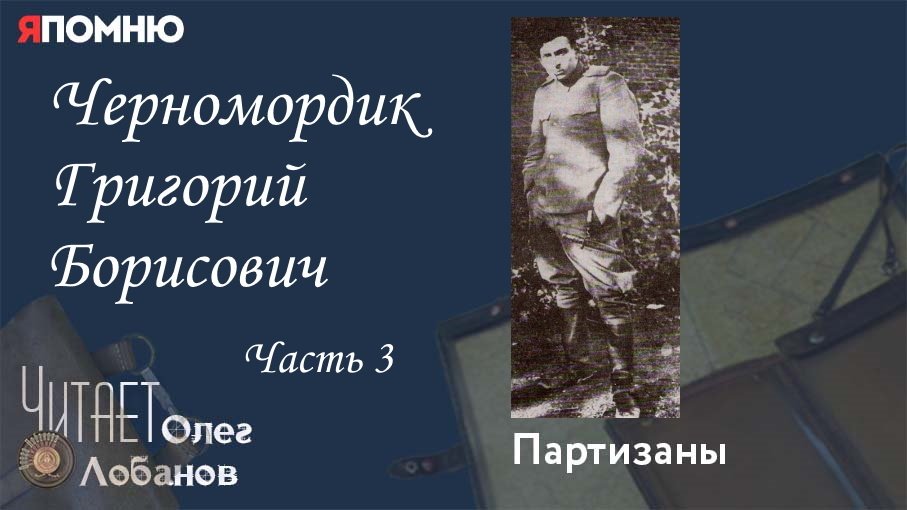 Черномордик Григорий Борисович. Часть 3. Проект "Я помню" Артема Драбкина. Партизаны