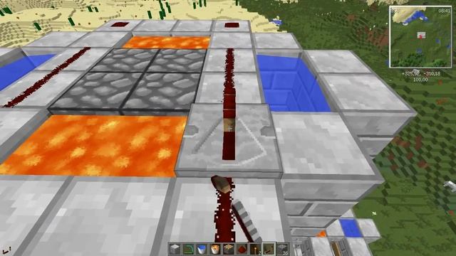 Minecraft - генератор булыжника