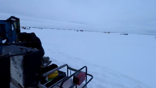 2-я коса 18.12.2021. Зимняя рыбалка. Северная Двина.