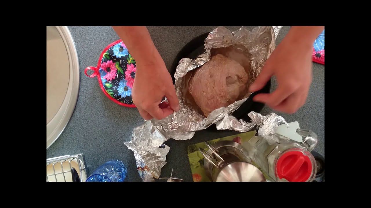 Свиная шейка запеченная в фольге в духовке