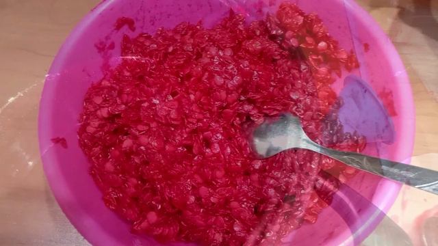 Как я  заготавливаю калину на зиму с медом.