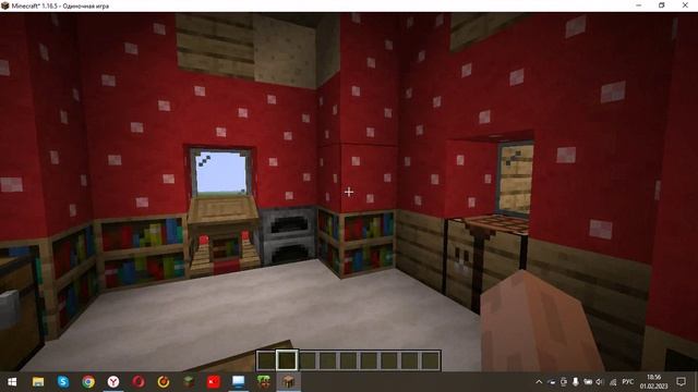 Обзор на домик-мухомор в Minecraft| Тайзер Minecraft