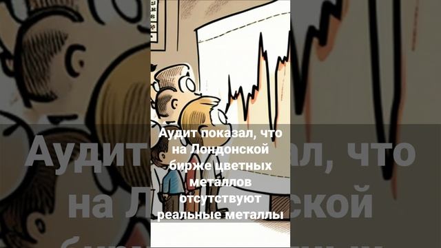Аудит показал, что на Лондонской бирже цветных металлов отсутствуют реальные металлы