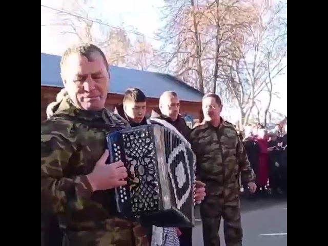 15 октября в Красночетайском районе прошли проводы мобилизованных мужчин.