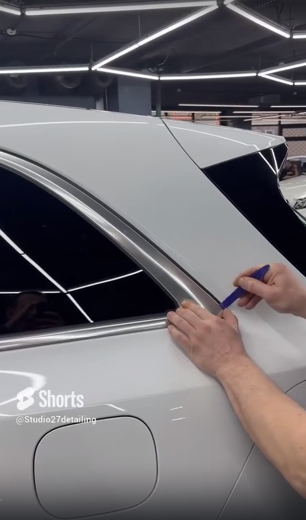 Как разобрать заднюю форточку на Lixiang L7❓ ИНСТРУКЦИЯ😆❗️не повторять🚫ОПАСНО❗️ #антихром #lixiang