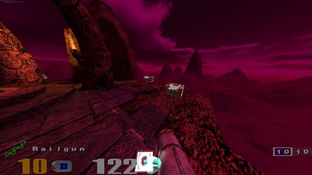 Quake 3 Огонь и Лёд (Fire and Ice) 4k прохождение, сложность крутой, карта (3) altarbeta