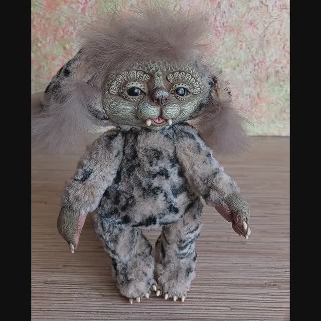 Фэнтези игрушка мягкая Шуршунчик. (третий повтор)